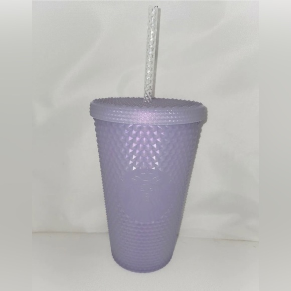 Starbucks | Kitchen | Starbucks Tumbler Studded Winter Holiday Lilac ...